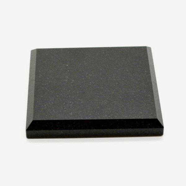 Beveled Black Granite Wide Bases · Ellisi Gifts