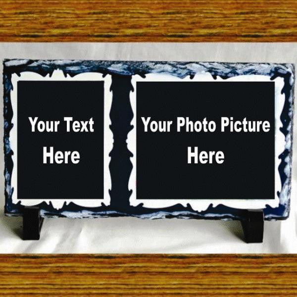 Classic Stone Photo Slate Plaques · Ellisi Gifts