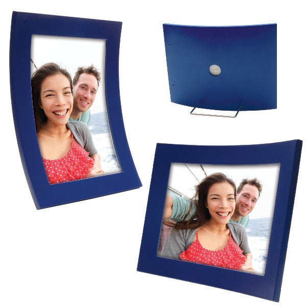 Curved Wood Color Picture Frame · Ellisi Gifts