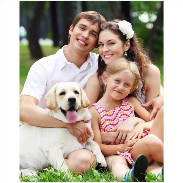 2D Photo Flat Crystal with LED Light Base · Ellisi Gifts