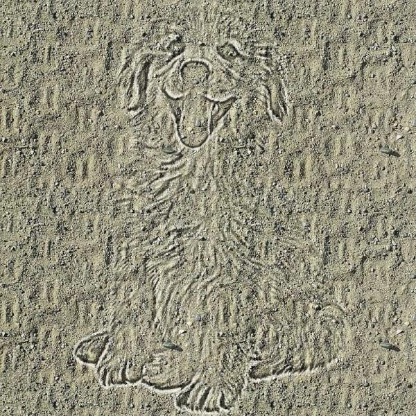 Photo Sandy Ground Drawing on Rectangular Stone Slates · Ellisi Gifts