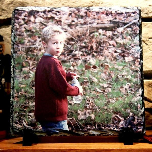 Square Stone Photo Slates · Ellisi Gifts