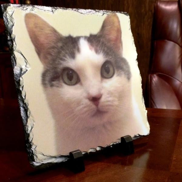 Square Stone Photo Slates · Ellisi Gifts