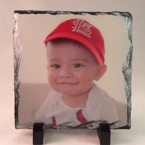 Square Stone Photo Slates · Ellisi Gifts